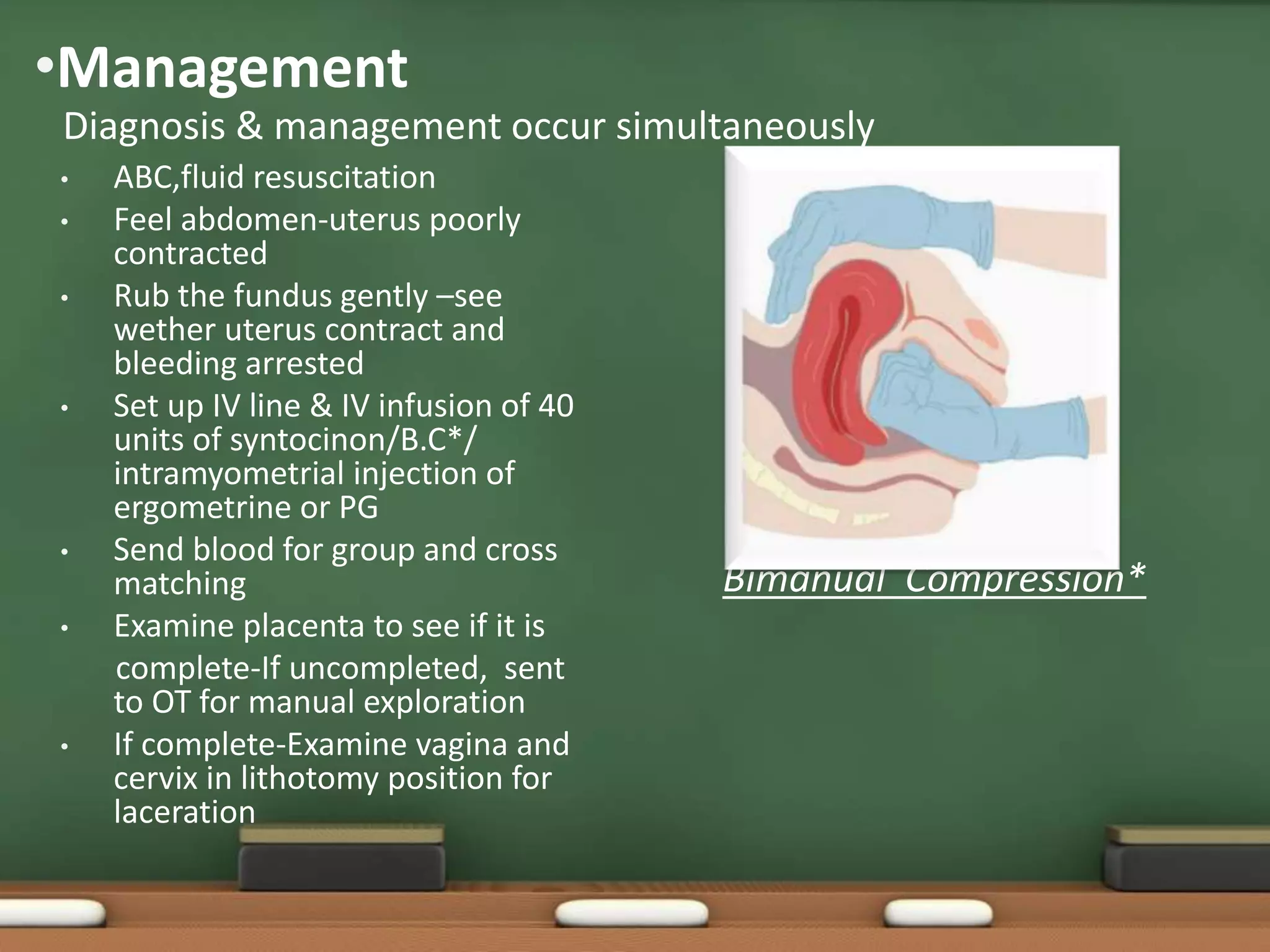 Postpartum haemorrhage (pph) | PPTX