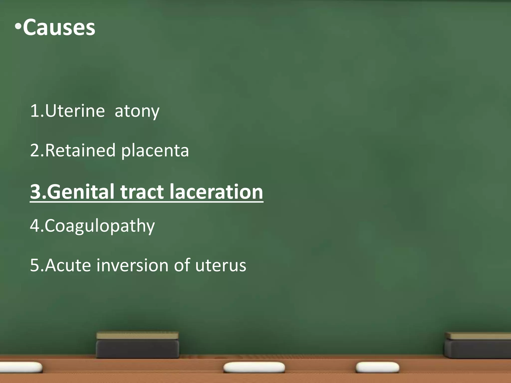 Postpartum haemorrhage (pph) | PPTX