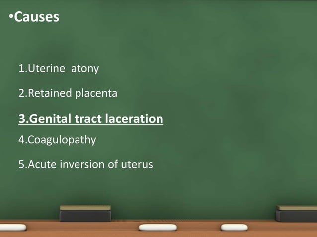 Postpartum haemorrhage (pph) | PPTX | Pregnancy | Reproductive Health