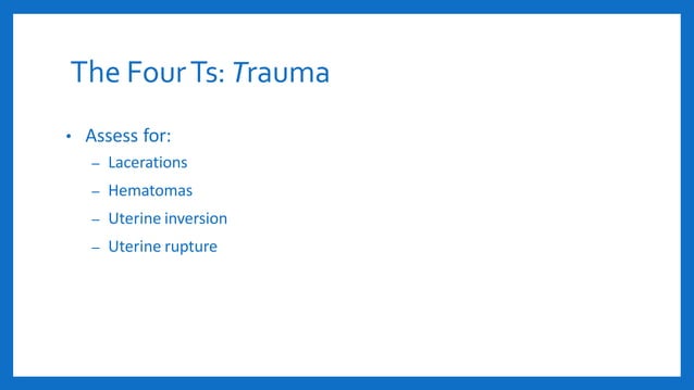 PPH Bundle.pptx | Pregnancy | Reproductive Health