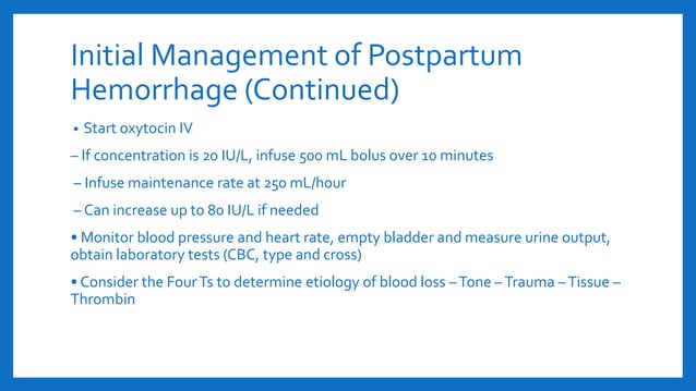 PPH Bundle.pptx | Pregnancy | Reproductive Health