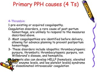 postpartum hemorrage.ppt