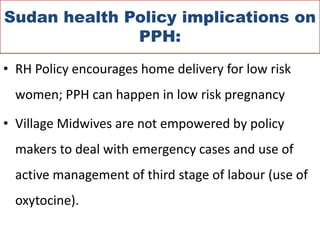 Postpartum hemorrhage | PPT