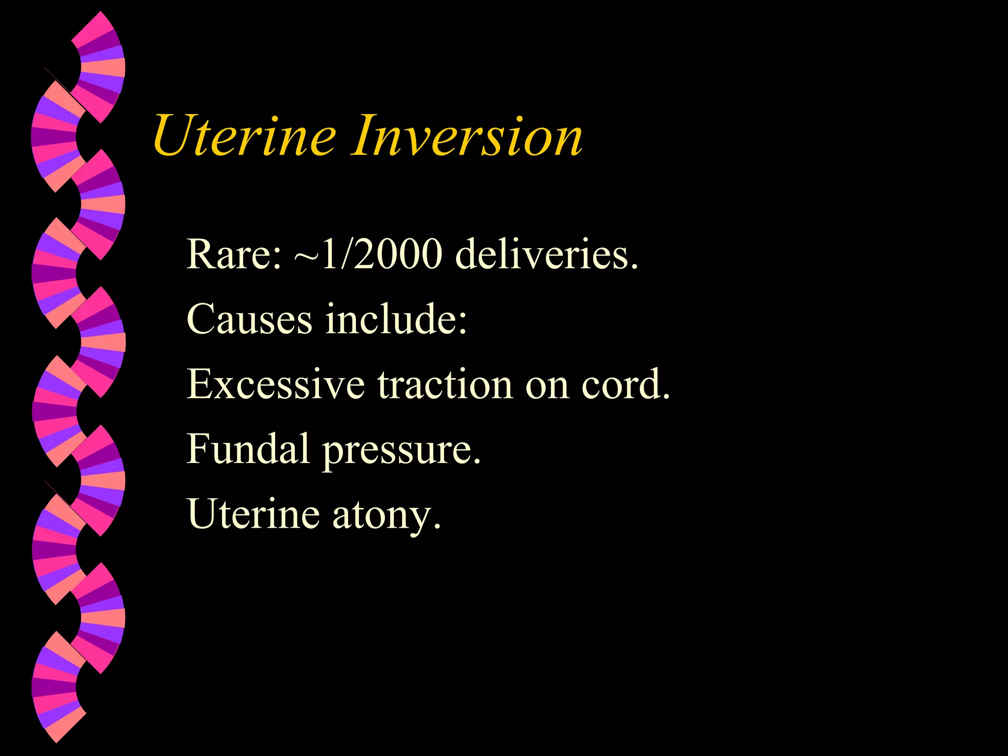 Postpartum Hemorrhage Ppt