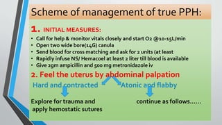 Postpartum hemorrhage | PPT