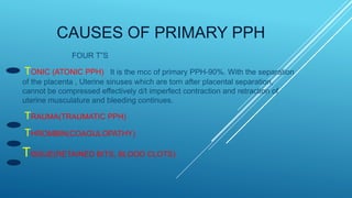 Postpartum hemorrhage.pptx by dhiraj dhote | PPT