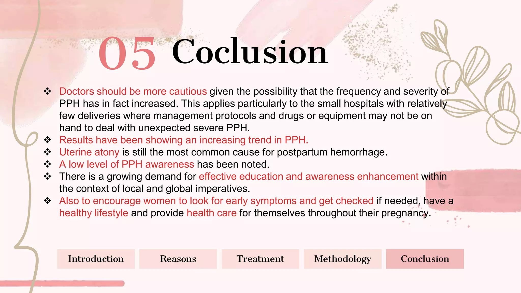 Postpartum hemorrhage | PPTX