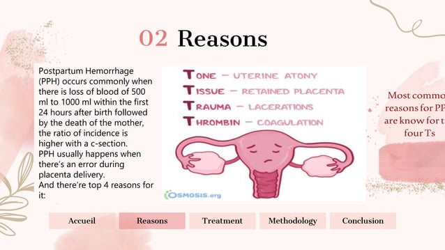 Postpartum hemorrhage | PPTX | Pregnancy | Reproductive Health