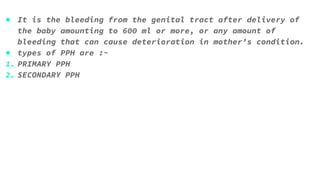 Postpartum Hemorrhage.pptx