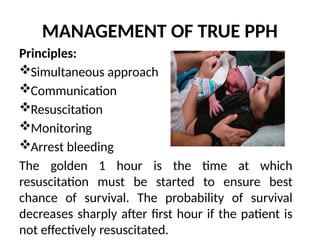 Postpartum Hemorrhage.pptx.TYPES OF PPH AND MANAGEMENT | PPTX