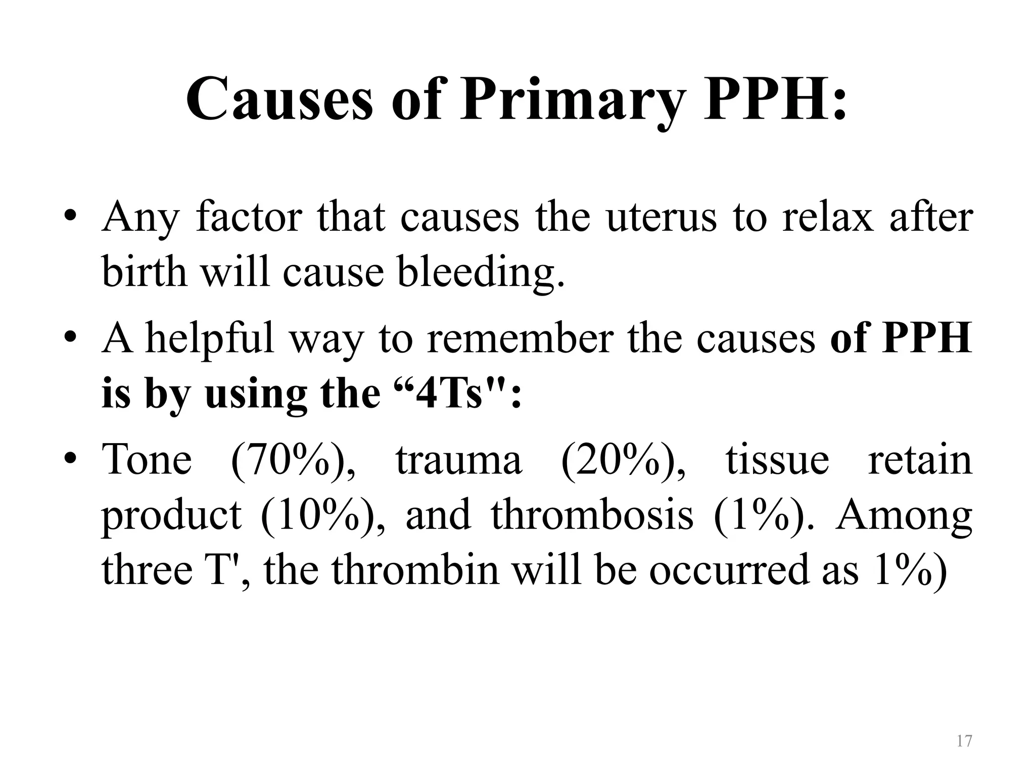 Postpartum hemorrhage - with pictures.pptx