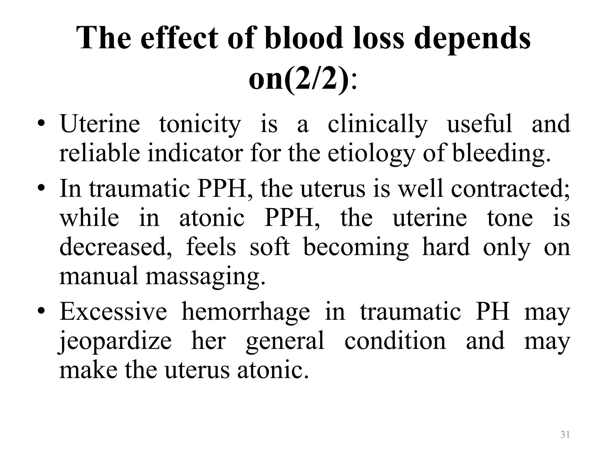 Postpartum hemorrhage - with pictures.pptx