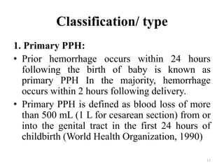 Postpartum hemorrhage - with pictures.pptx