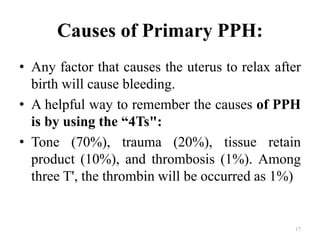 Postpartum hemorrhage - with pictures.pptx