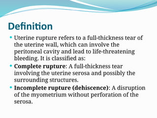 Postpartum Hemorrhage (PPH) & Uterine rupture.pptx