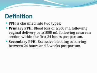 Postpartum Hemorrhage (PPH) & Uterine rupture.pptx