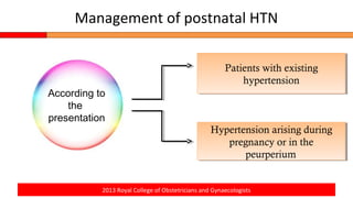 Postpartum hypertension | PPT