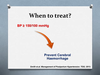 Postpartum hypertension | PPTX