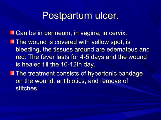 Postpartum Infections | PPT | Pregnancy | Reproductive Health