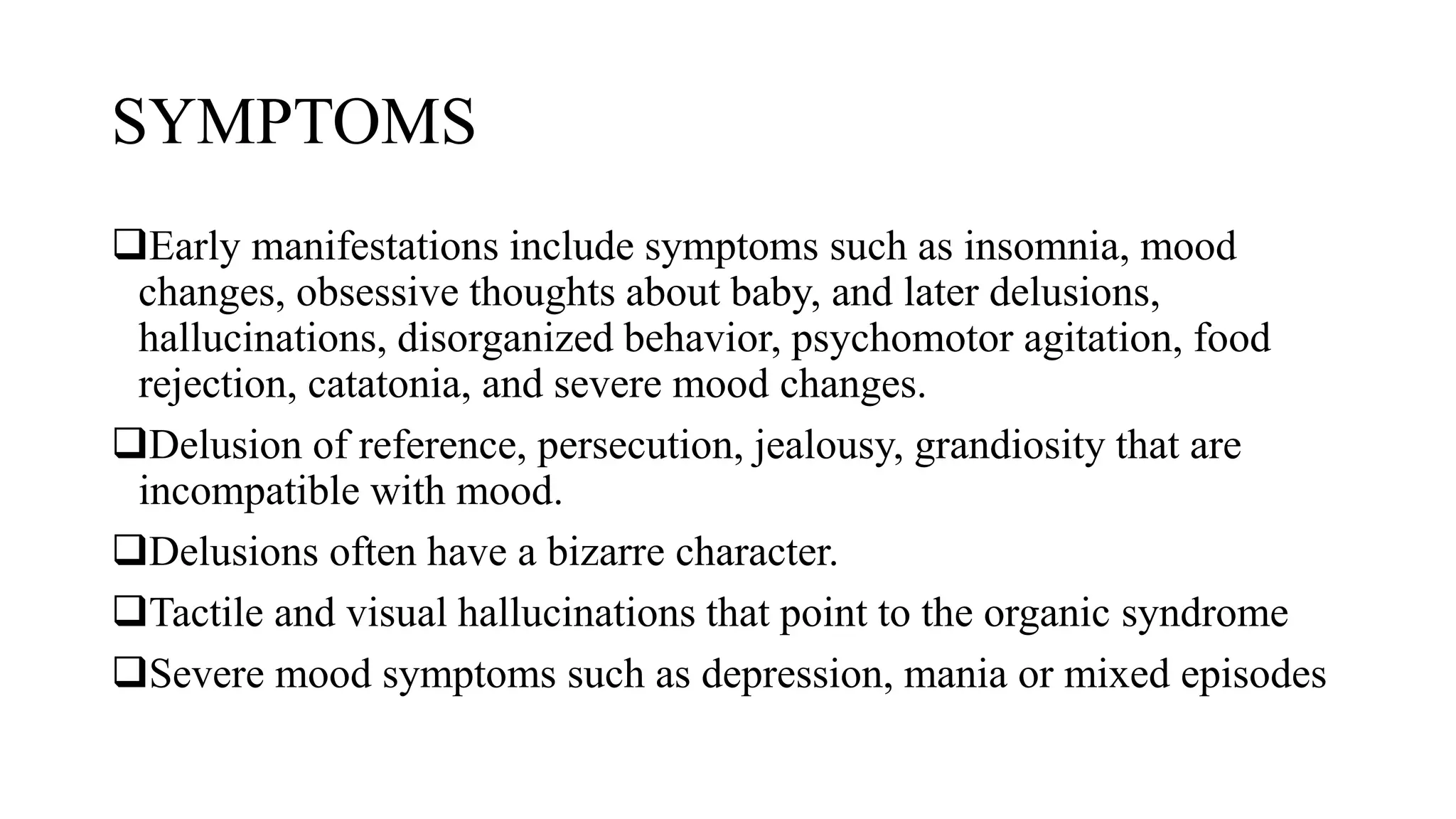 POSTPARTUM PSYCHIATRIC DISORDERS.pptx