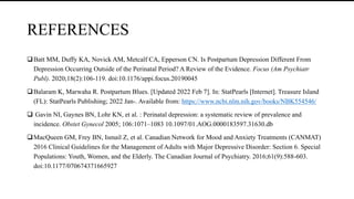 POSTPARTUM PSYCHIATRIC DISORDERS.pptx
