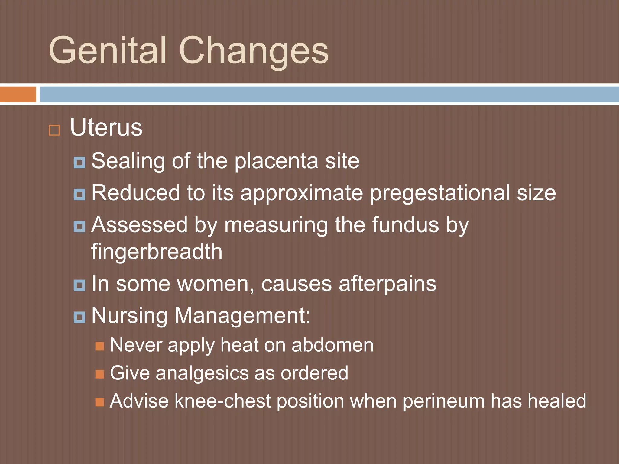 Postpartum slides finals for the students | PPTX