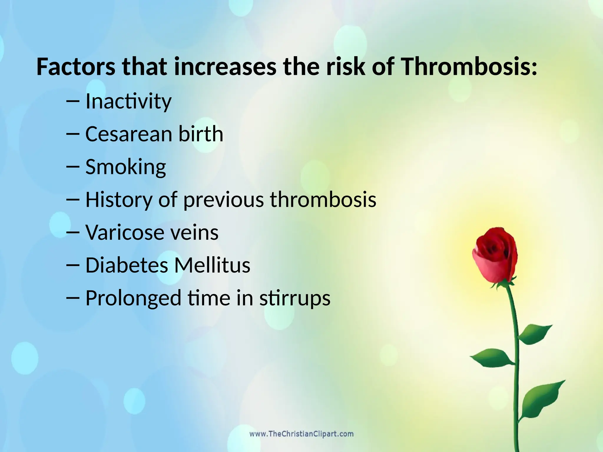 POSTPARTUM THROMBOPHLEBITIS bsc nursing.pptx
