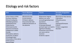 POST parturm hemora.pptx | Pregnancy | Reproductive Health