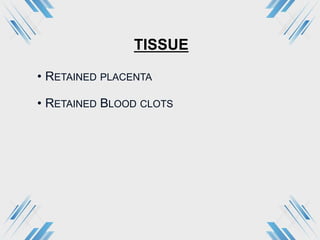 postpartum hemorrhage | PPT