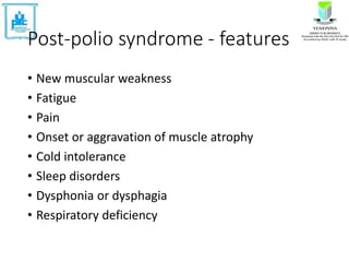 Post Polio syndrome | PPTX