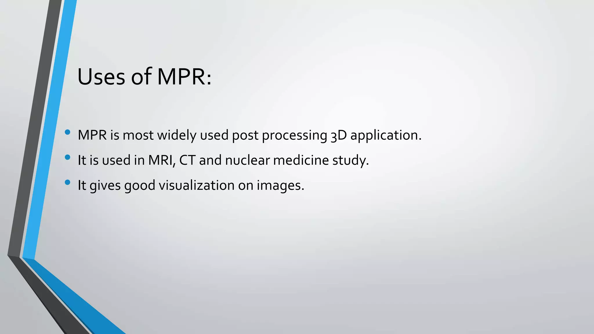 Post processing of computed tomography | PPTX