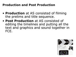 Postproduction | PPT
