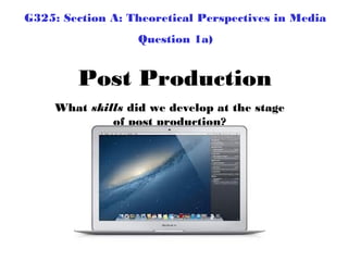 Post production | PPT