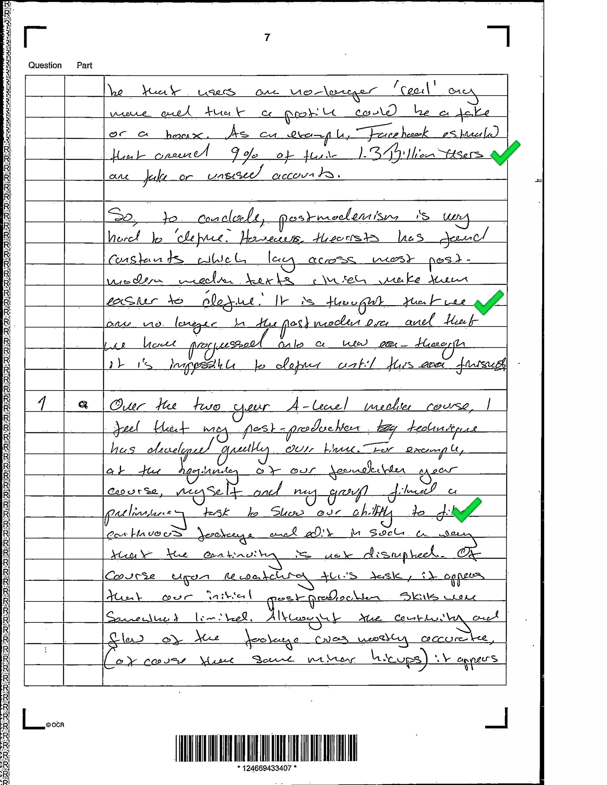 Post Production Example Booklet PDF Post Production Example Booklet PDF