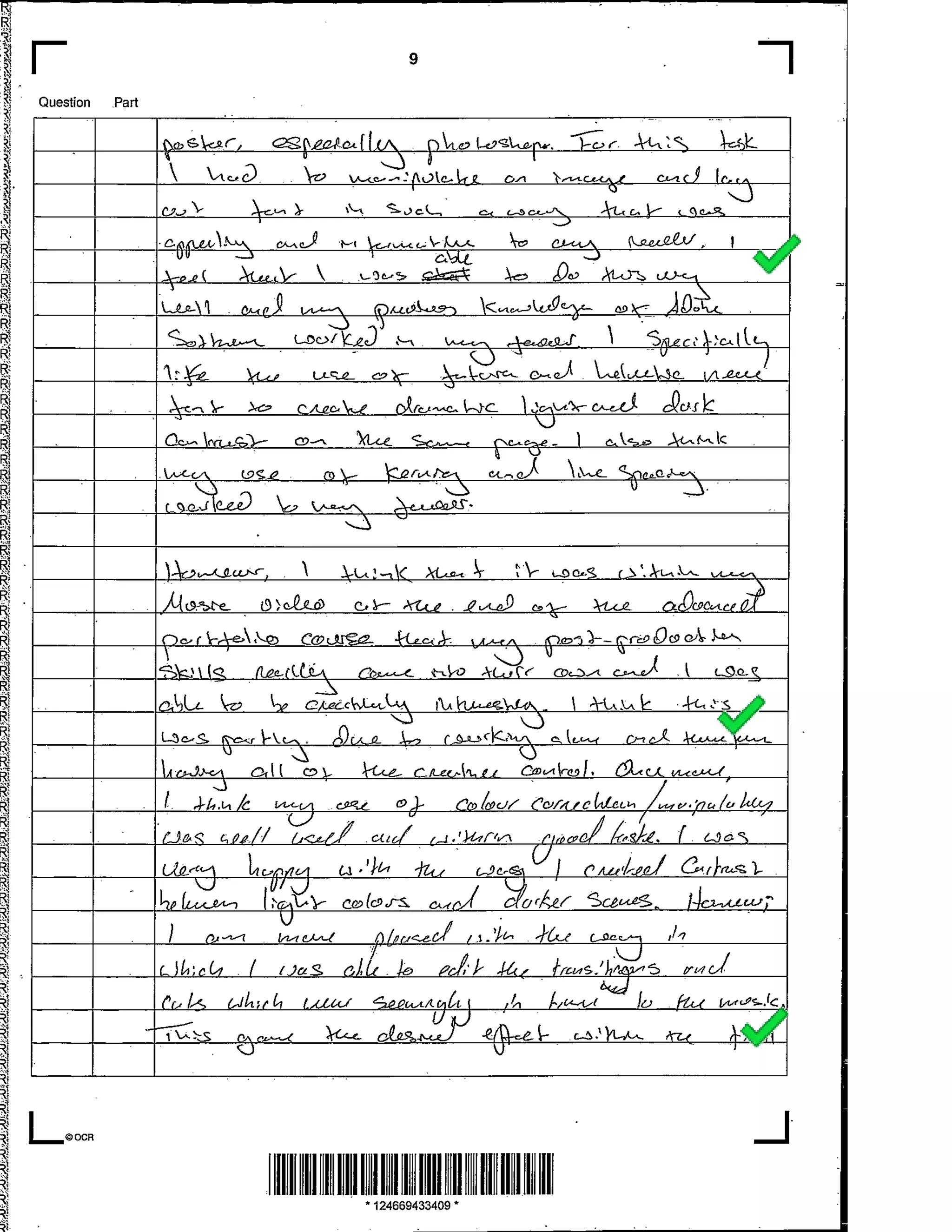 Post Production Example Booklet PDF Post Production Example Booklet PDF