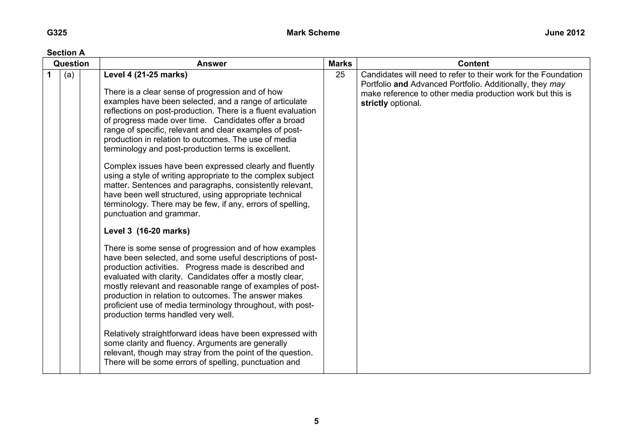 Post production example booklet | PDF