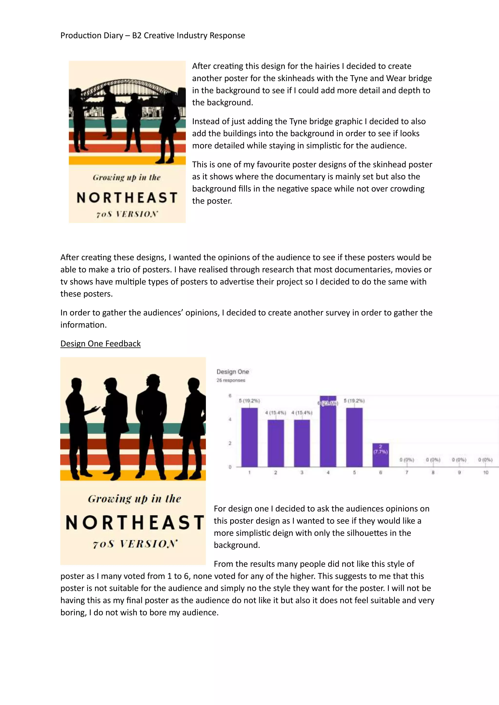 Poster Post Production Diary | DOCX