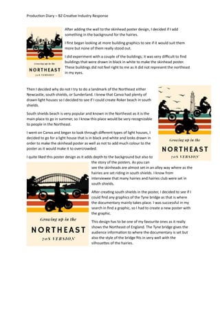 Poster Post Production Diary | DOCX