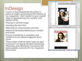 Post production diary magazine | PPT
