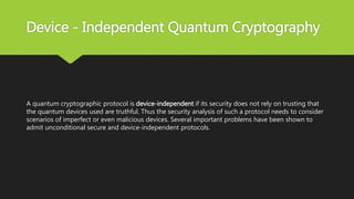 Post quantum cryptography | PPTX