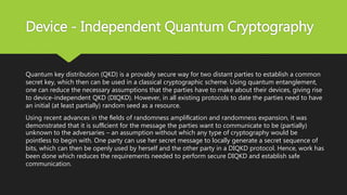 Post quantum cryptography | PPTX