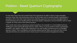 Post quantum cryptography | PPTX