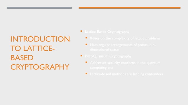 Post Quantum Encryption Presentation by srm.pptx
