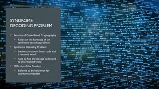 Post Quantum Encryption Presentation by srm.pptx