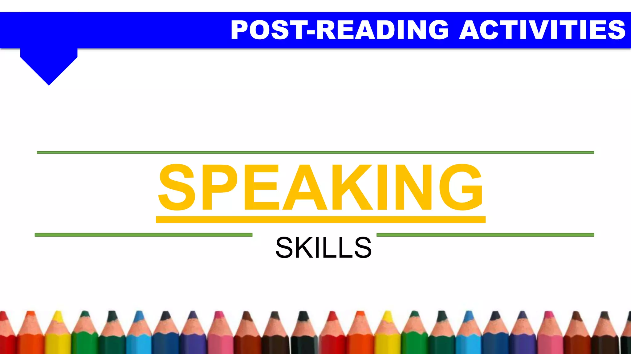 Lesson 8: Post-Reading Activities | PPTX