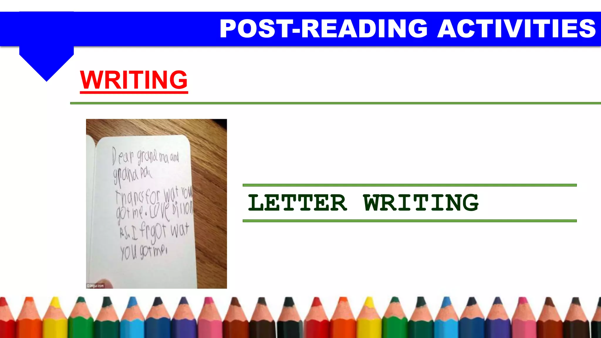 Lesson 8: Post-Reading Activities | PPTX