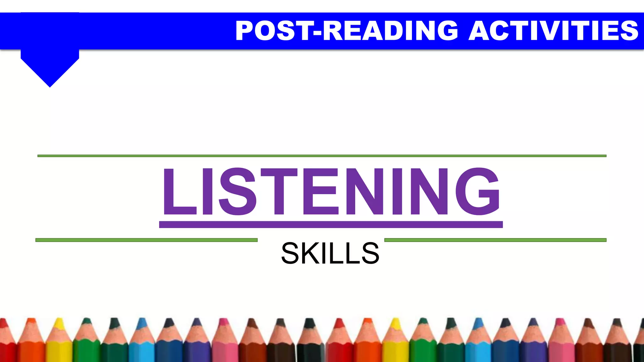 Lesson 8: Post-Reading Activities | PPTX