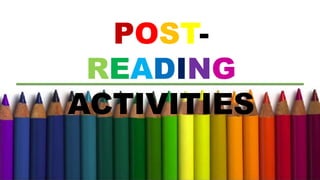 Lesson 8: Post-Reading Activities | PPTX