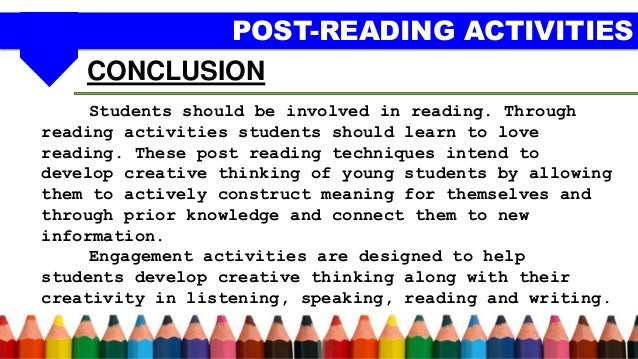 Lesson 8: Post-Reading Activities