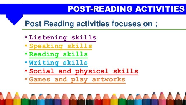 Lesson 8: Post-Reading Activities